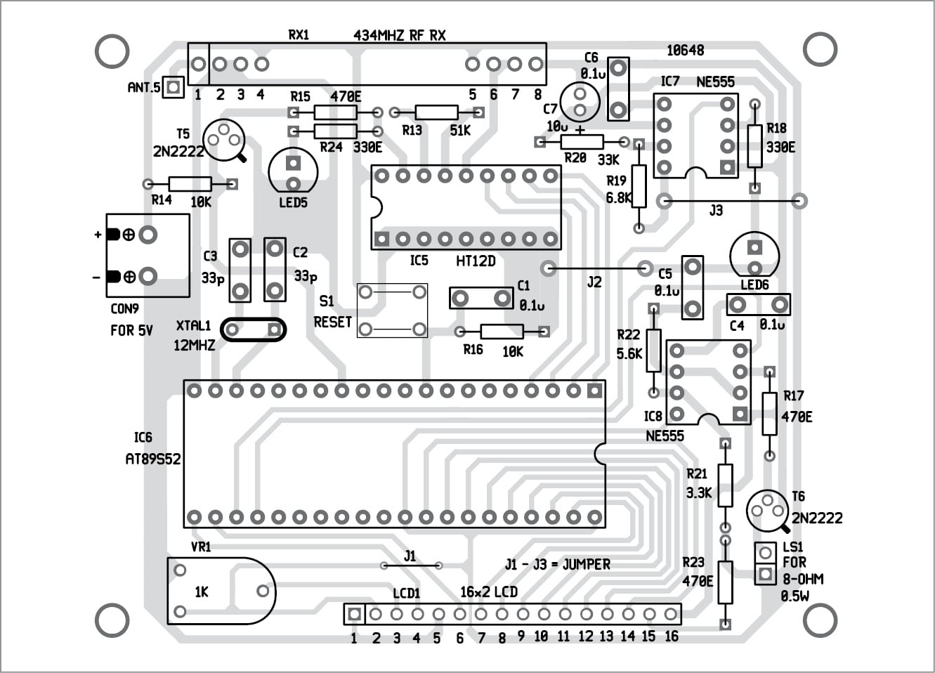 Wireless Security System Using PIR Sensors | Full Electronics Project