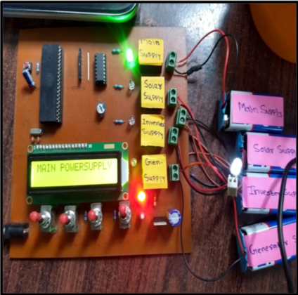 Auto Power Switching Mains, Solar Inverter or Generator | Full ...