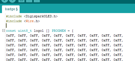 Smart Programable OLED Badge | Electronics For You